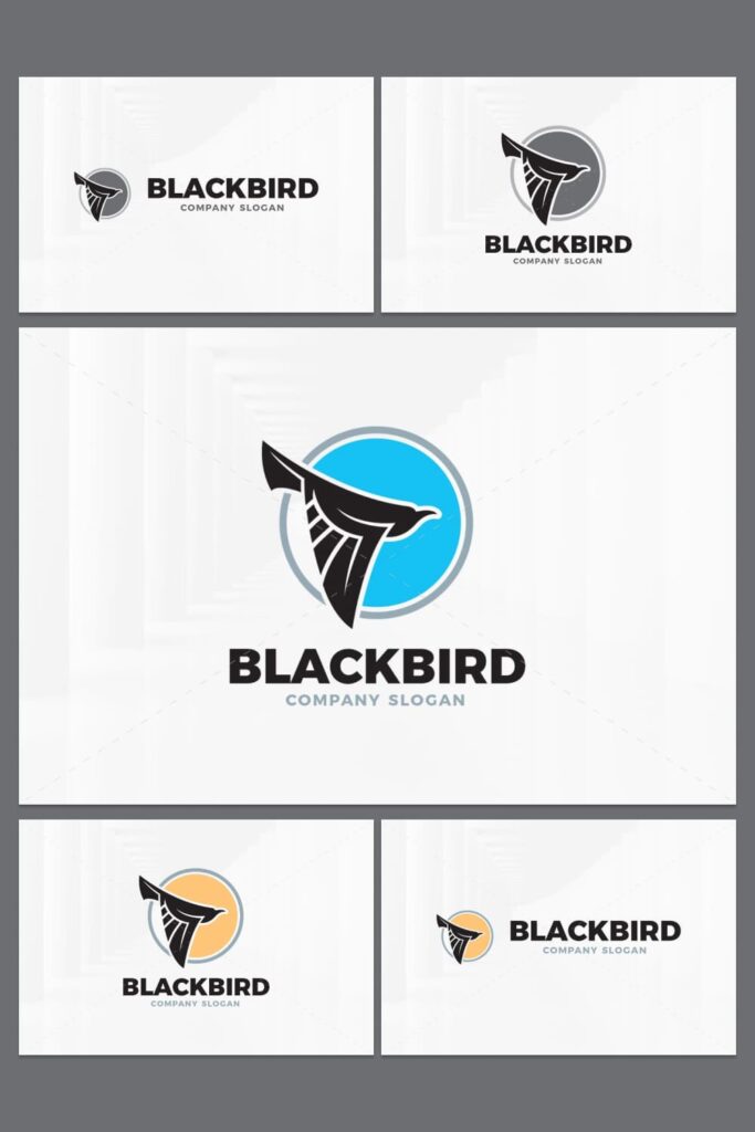 Black Bird Logo Template – MasterBundles