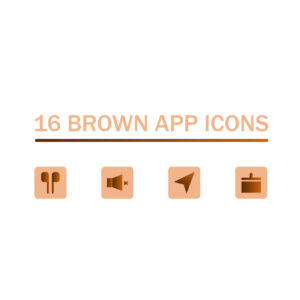 Free Brown App Icons – MasterBundles