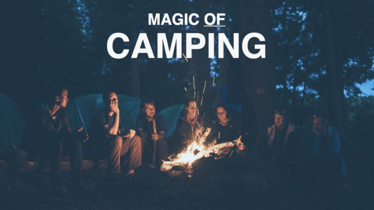 Camping Presentation: 50 Slides PPTX, KEY, Google Slides – MasterBundles