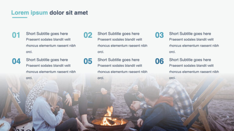 Camping Presentation: 50 Slides PPTX, KEY, Google Slides – MasterBundles