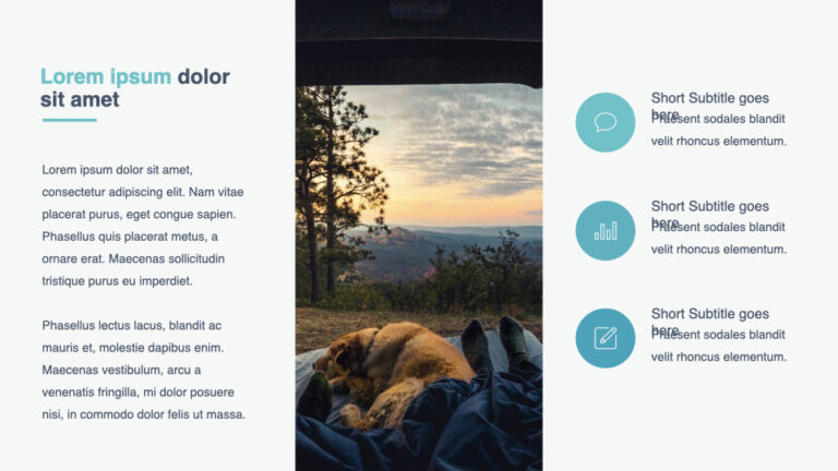 Camping Presentation: 50 Slides PPTX, KEY, Google Slides – MasterBundles