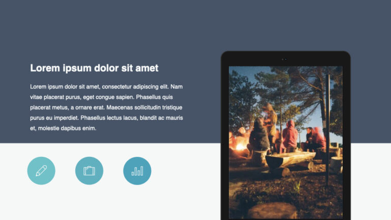 Camping Presentation: 50 Slides PPTX, KEY, Google Slides – MasterBundles