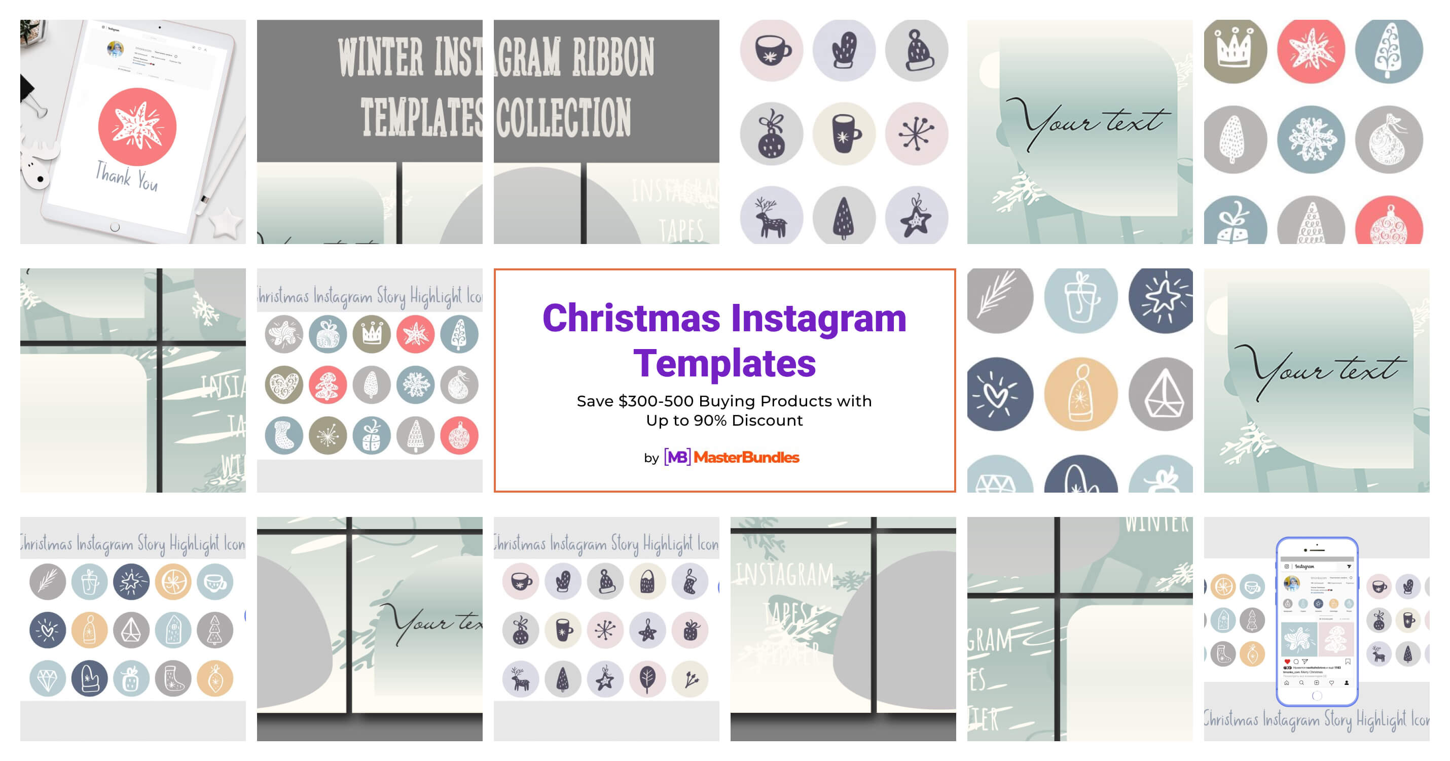 35+ Christmas Instagram Templates for 2025 - MasterBundles