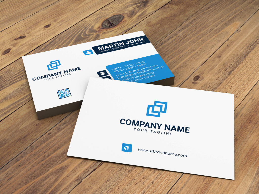 Colorful Editable Name Card Design Templates - MasterBundles