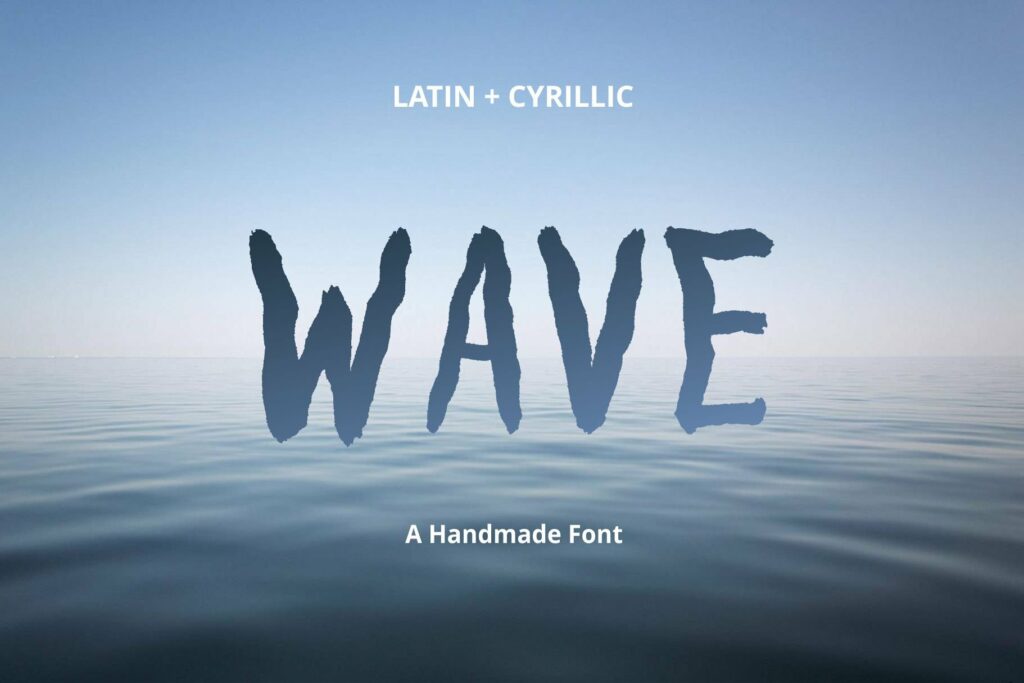 Wave Display Font – MasterBundles