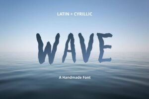 Wave Display Font – MasterBundles
