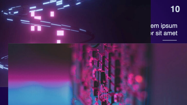 Cyber Technology Presentation: 50 Slides PPTX, KEY, Google Slides ...