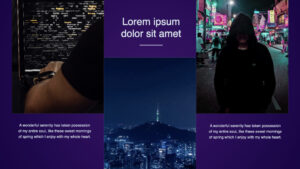 Cyber Technology Presentation: 50 Slides PPTX, KEY, Google Slides ...