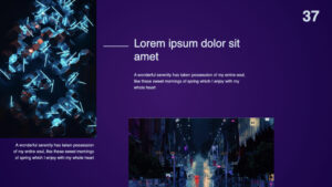 Cyber Technology Presentation: 50 Slides PPTX, KEY, Google Slides ...