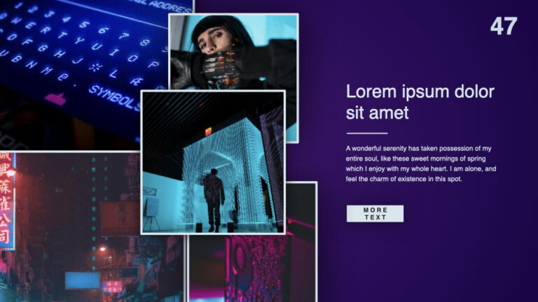 Cyber Technology Presentation: 50 Slides PPTX, KEY, Google Slides ...