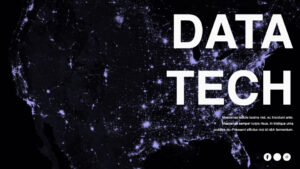 Data Technology Presentation: 50 Slides PPTX, KEY, Google Slides ...