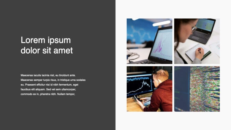 Data Technology Presentation: 50 Slides PPTX, KEY, Google Slides ...