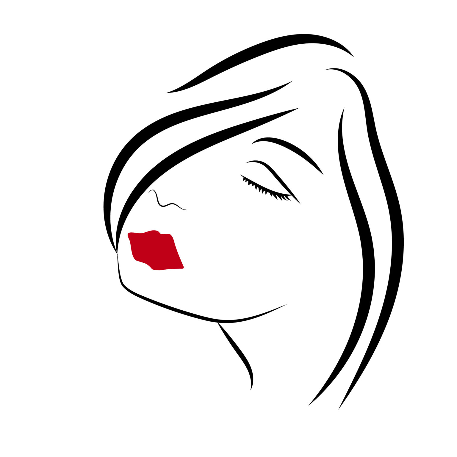 Woman Beauty and Makeup logo and icon - MasterBundles