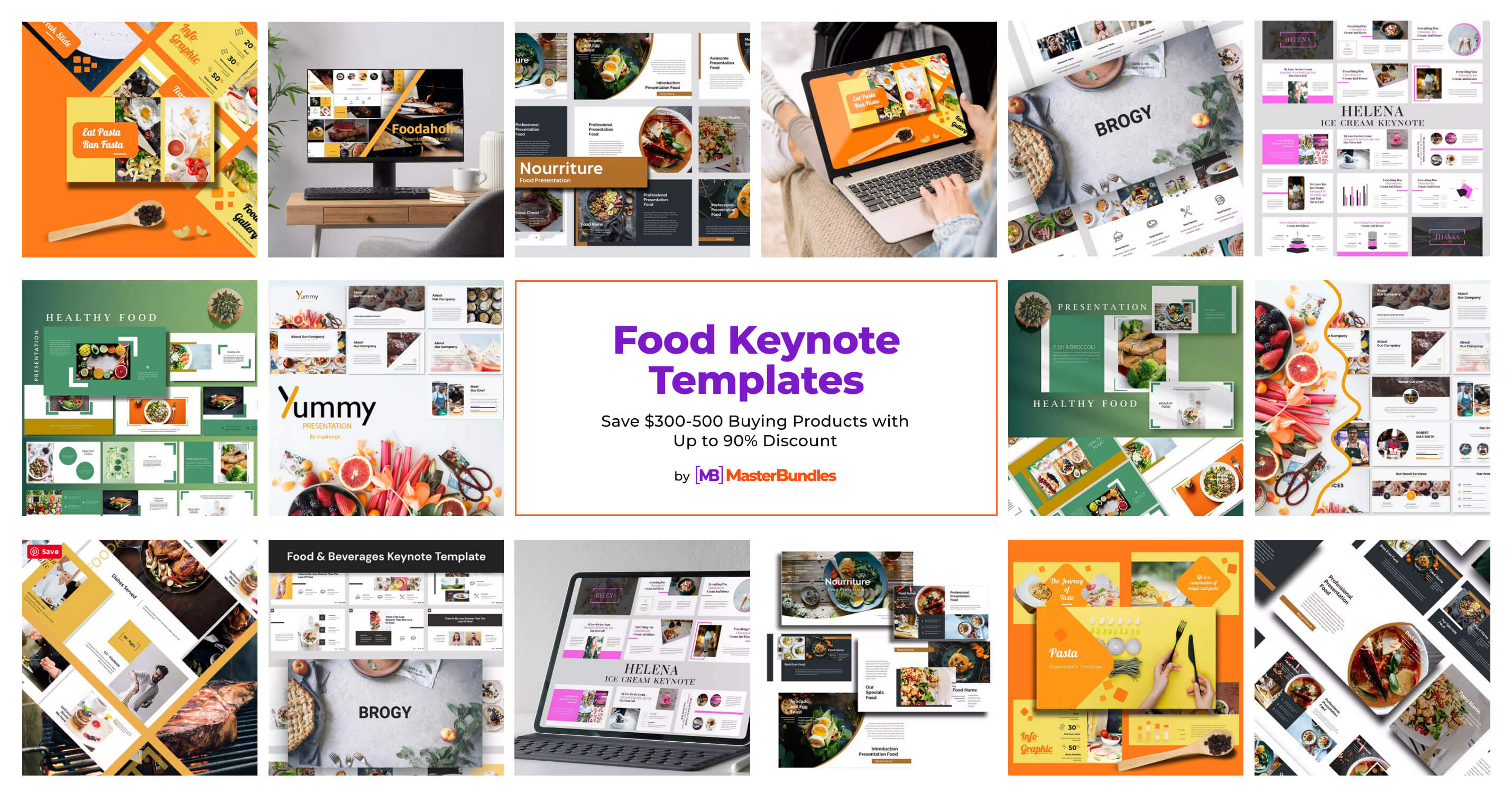 10+ Food Keynote Templates for 2025 - MasterBundles