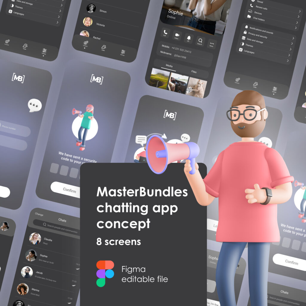 Job Finder App UI Kit Figma | Master Bundles