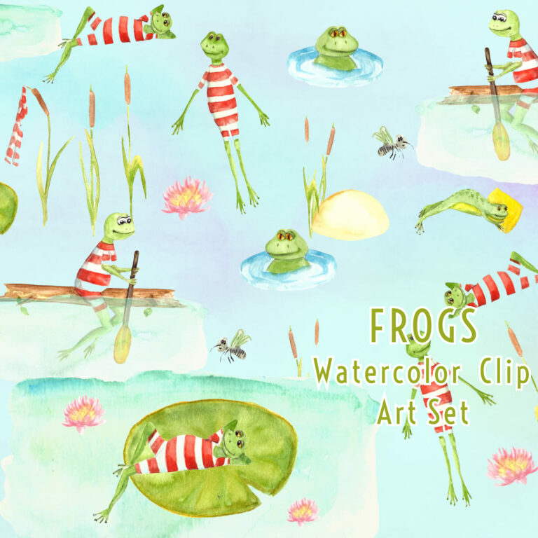 Sea Turtle Life Cycle Watercolor | Master Bundles
