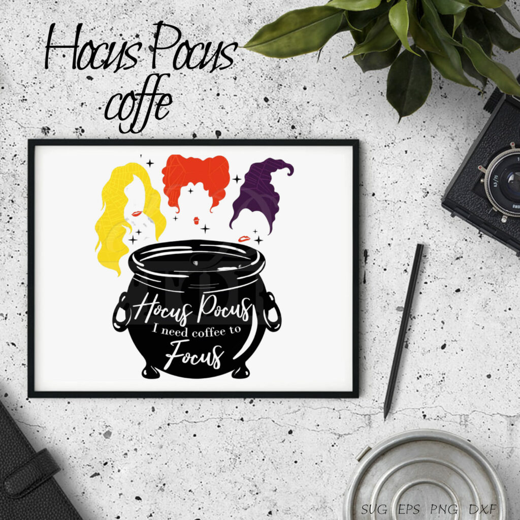 Hocus Pocus, Coffee SVG – MasterBundles
