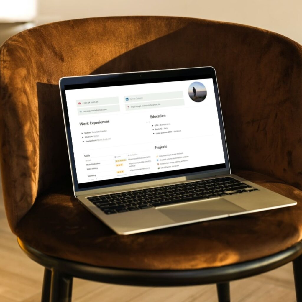 Jobs Dashboard + Resume – MasterBundles