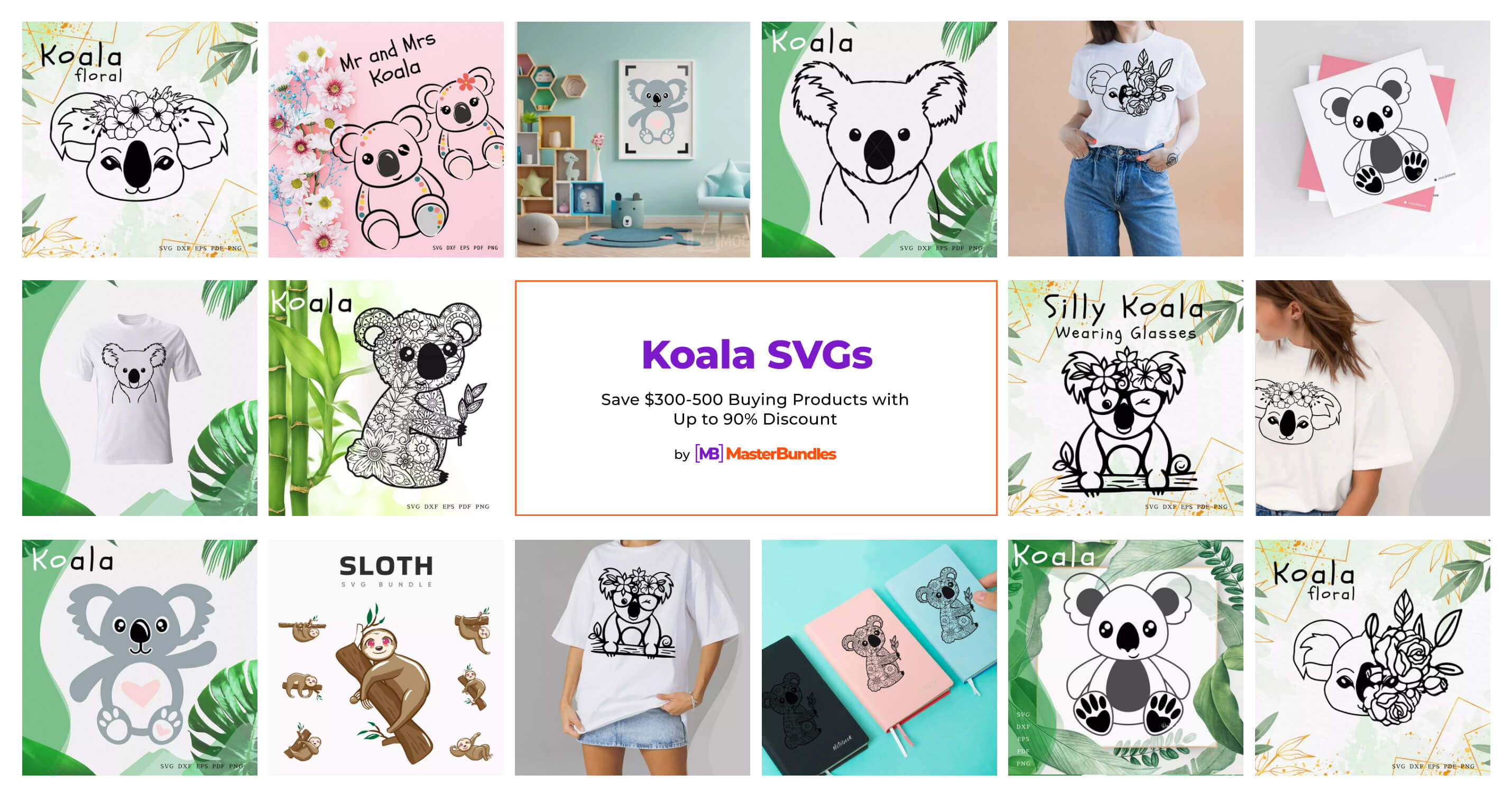 14+ Koala SVG Bundles for 2025 - MasterBundles