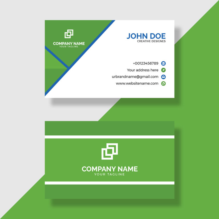 Modern visiting card design template - MasterBundles