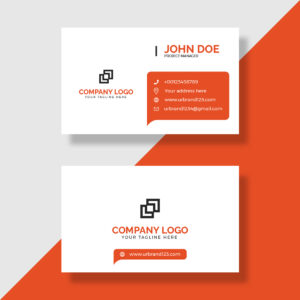 Name Card Vector Design Template - MasterBundles