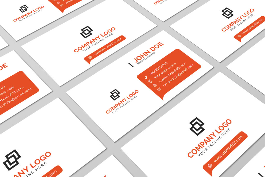 Name Card Vector Design Template - MasterBundles