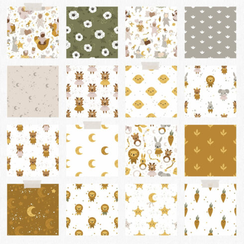 Newborn Baby Illustrations & Pattern – MasterBundles