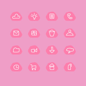 Free Pink App Icons – MasterBundles