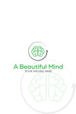 A Beautiful Mind Logo Design Vector Logo Templates - MasterBundles