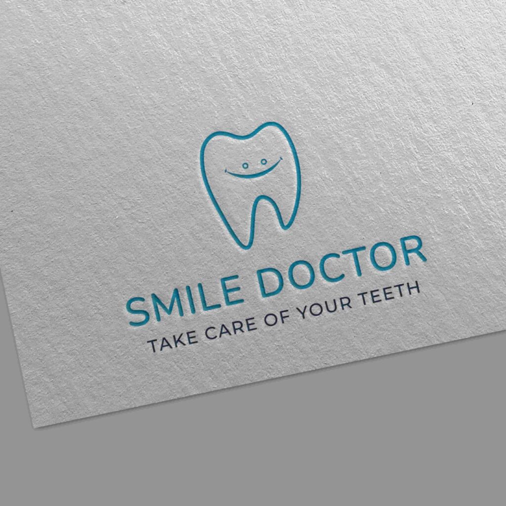 Creative Smile Dental Logo Design - MasterBundles