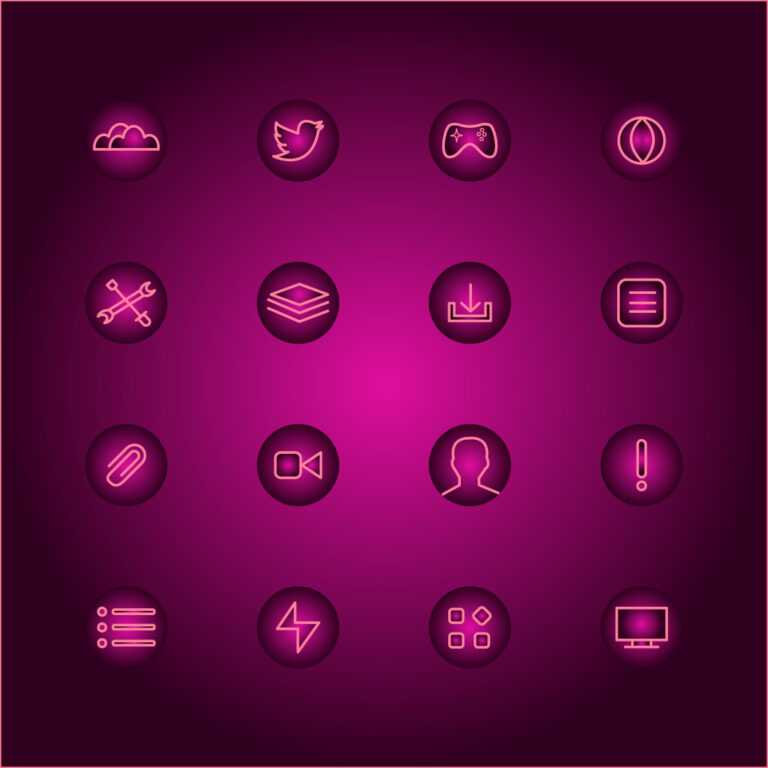 Free Purple App Icons – MasterBundles