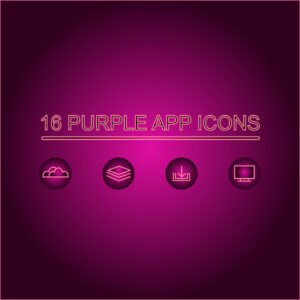 Free Purple App Icons – MasterBundles
