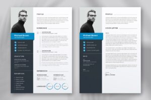 Resume / CV Template | MasterBundles