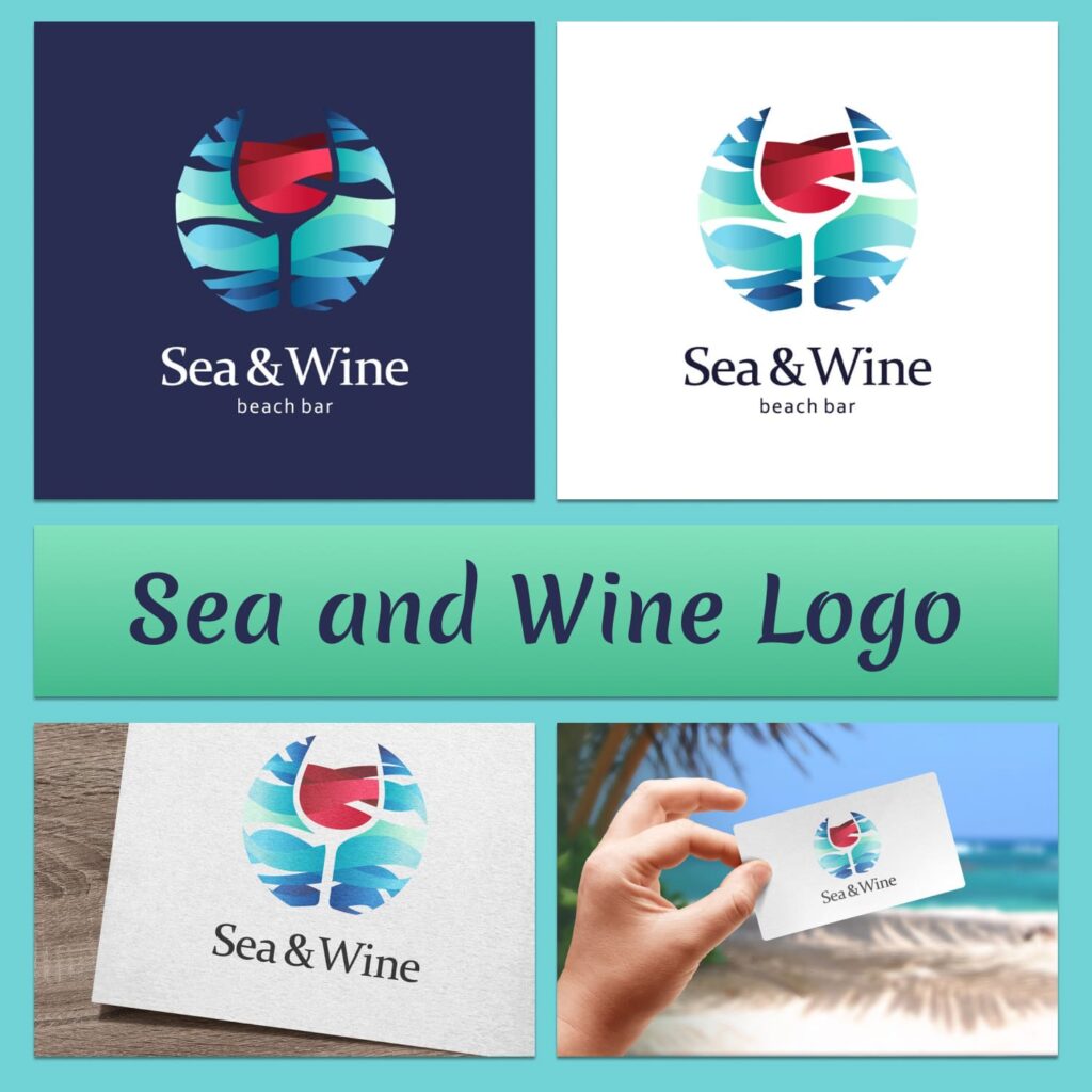 Red Rose Wine Logo Template – MasterBundles