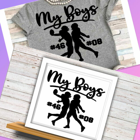 Football Mom SVG DXF JPEG Silhouette Cameo Cricut My Boys – MasterBundles
