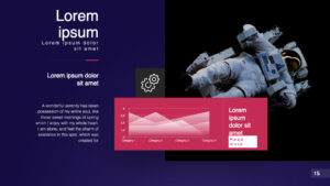 Space Technology Presentation: 50 Slides PPTX, KEY, Google Slides ...