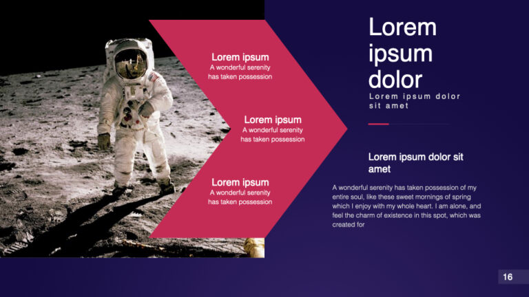 Space Technology Presentation: 50 Slides PPTX, KEY, Google Slides ...