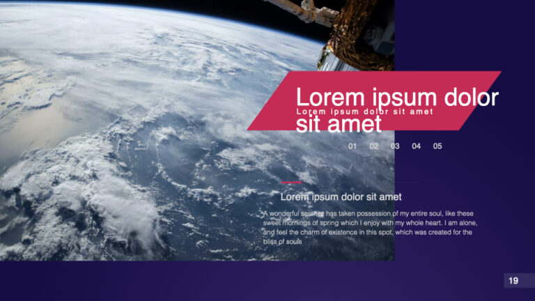 Space Technology Presentation: 50 Slides PPTX, KEY, Google Slides ...