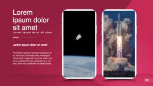 Space Technology Presentation: 50 Slides PPTX, KEY, Google Slides ...