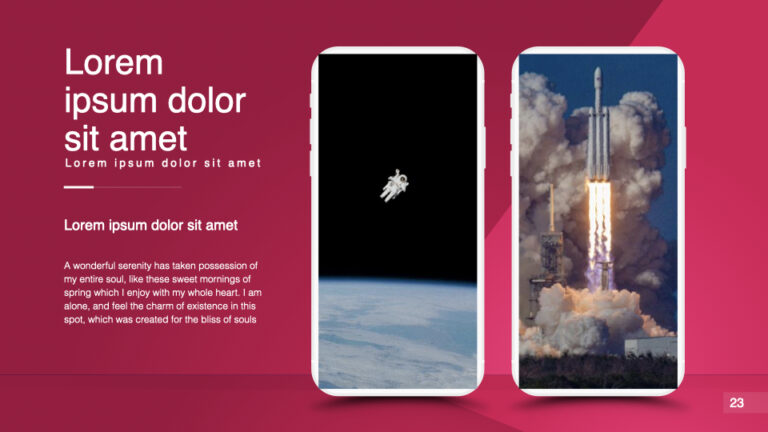 Space Technology Presentation: 50 Slides PPTX, KEY, Google Slides ...