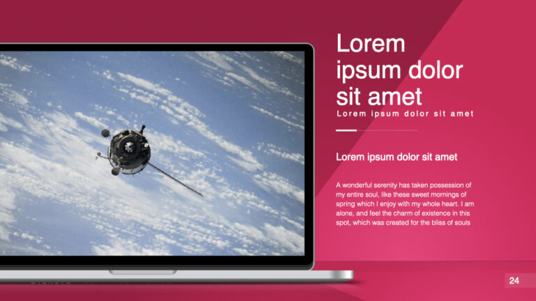 Space Technology Presentation: 50 Slides PPTX, KEY, Google Slides ...