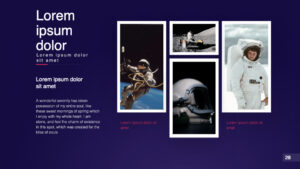 Space Technology Presentation: 50 Slides PPTX, KEY, Google Slides ...