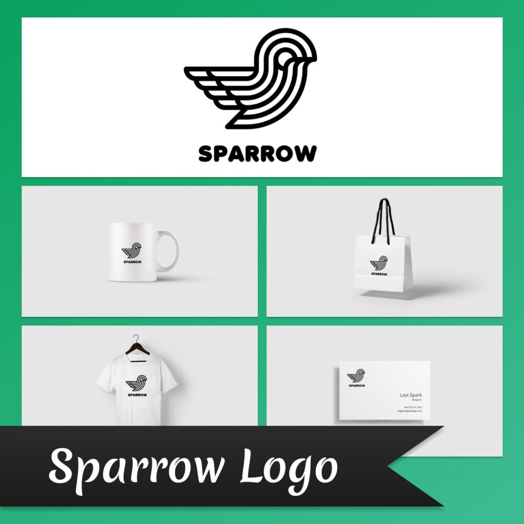 Sparrow Logo – MasterBundles