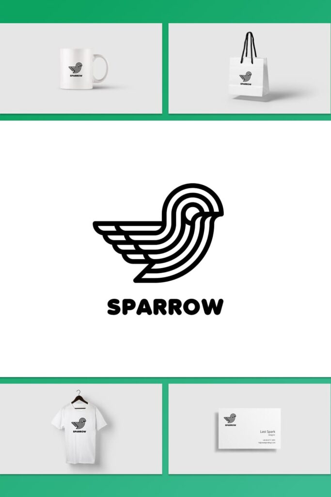 Sparrow Logo – MasterBundles