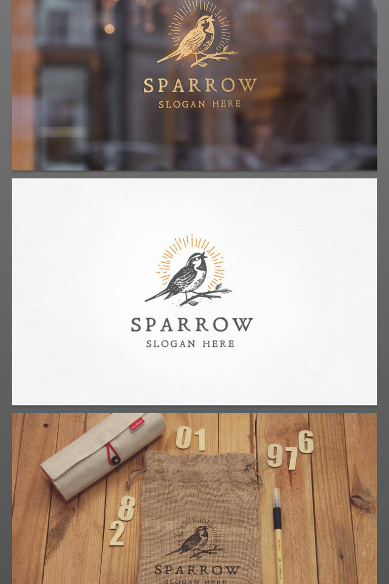 Sparrow Logo Template – MasterBundles