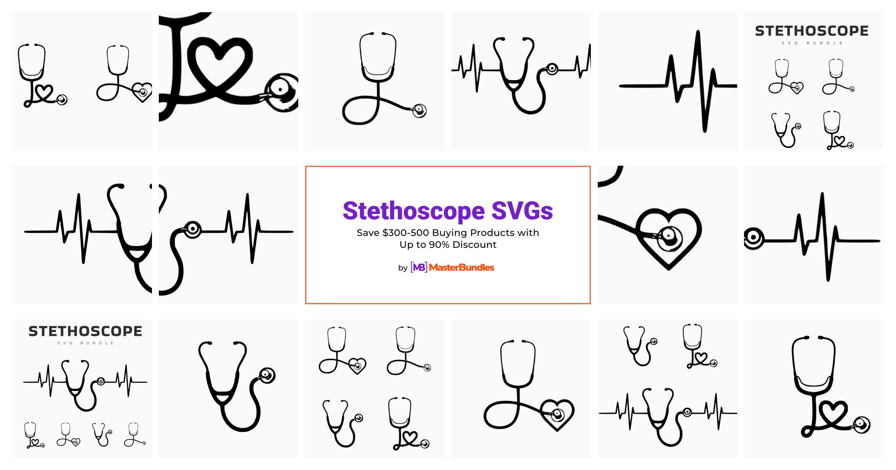 17+ Stethoscope SVG Files & Designs 2024 - MasterBundles