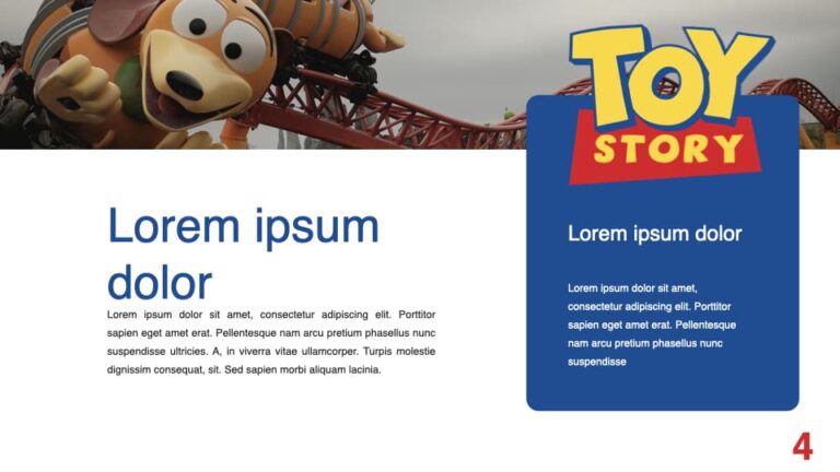 Toy Story Disney Presentation: 50 Slides PPTX, KEY, Google Slides ...