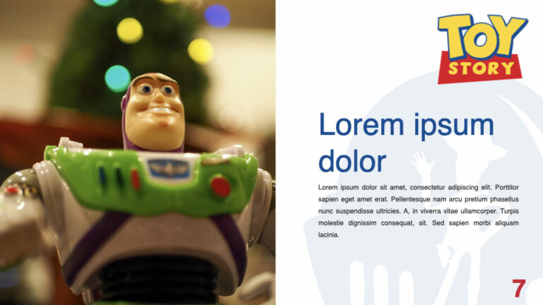 Toy Story Disney Presentation: 50 Slides PPTX, KEY, Google Slides ...