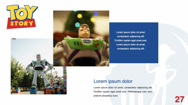 Toy Story Disney Presentation: 50 Slides PPTX, KEY, Google Slides ...