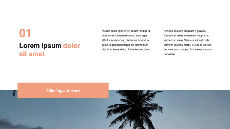 Tropical Presentation: 50 Slides PPTX, KEY, Google Slides – MasterBundles